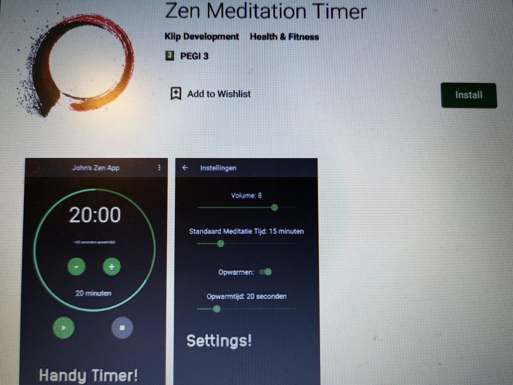 John's Zen Meditation Timer - Ming Zen Centrum | IJsselstein ( Utrecht )